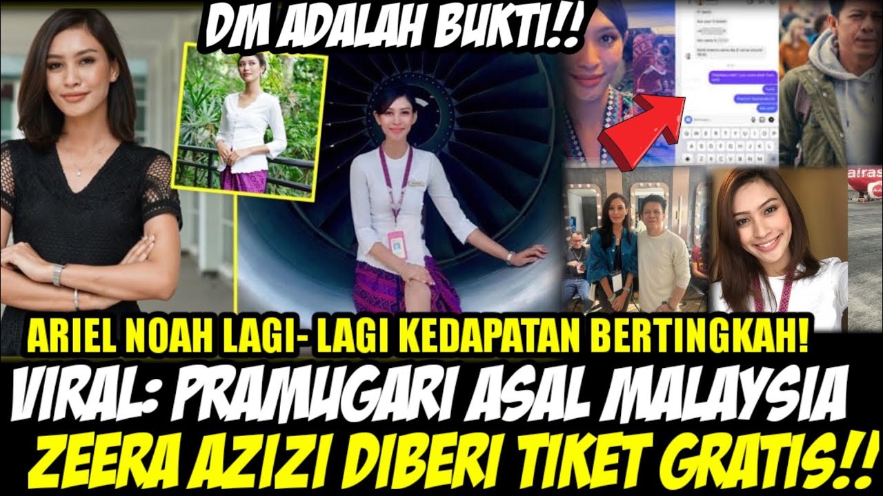VIRAL: Pramugari Asal Malaysia, Zeera Azizi, Diberi Tiket Gratis Oleh ...