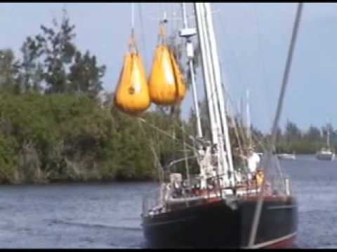 Boat Under Bridge - YouTube