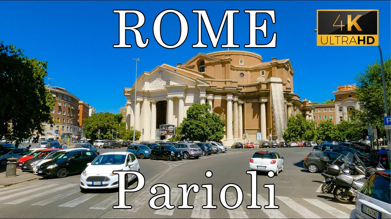 Rome | fancy neighborhood [4K] - YouTube