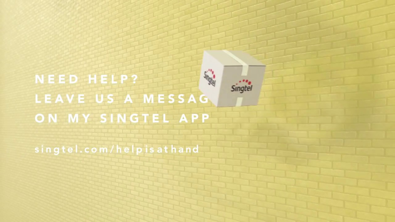 #HelpIsAtHand with Message Us on My Singtel App - YouTube