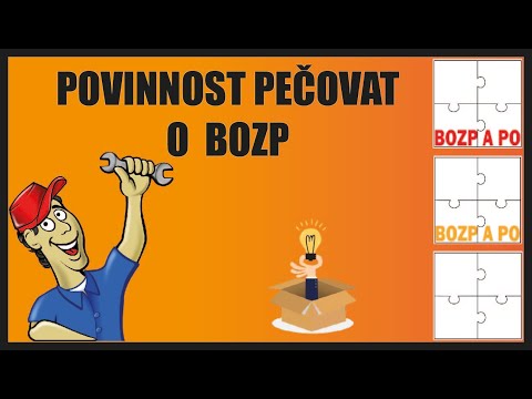 Kdo má povinnost pečovat o bezpečnost a ochranu zdraví při práci (BOZP)?
