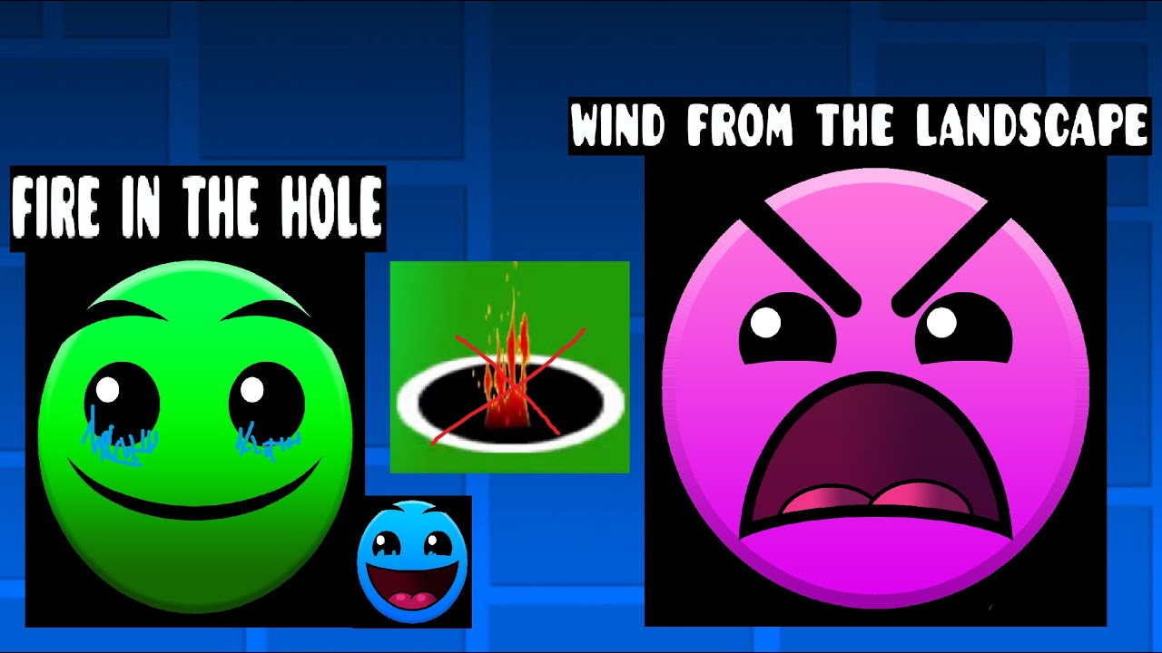 Someone stole the fire 🔥 Wind from the landscape 💨🏞️? | Geometry Dash 2 ...