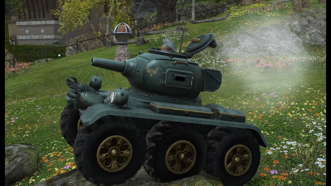 [FFXIV] Rolling Tankard - Dwarf Beast Tribe Mount - YouTube