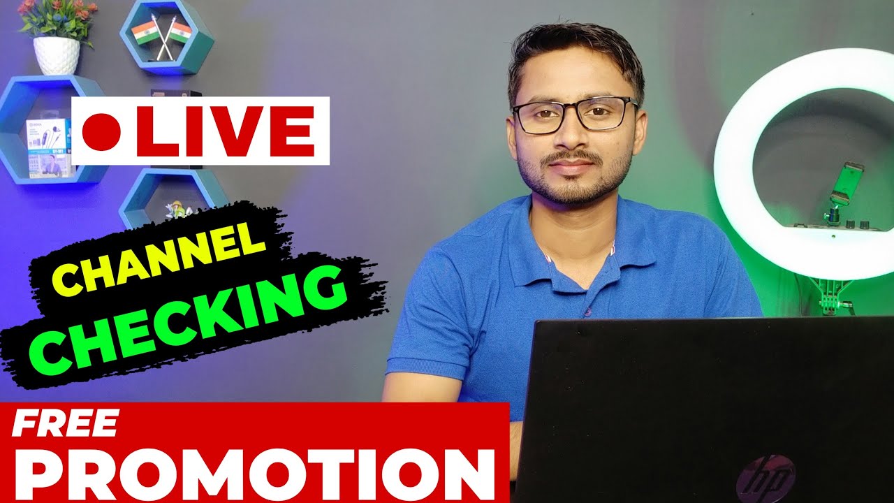 🔴LIVE Channel Checking + Free promotions - YouTube
