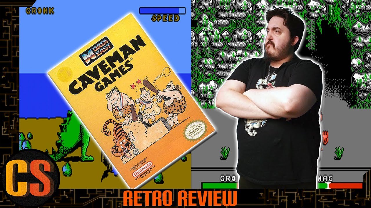 CAVEMAN GAMES - RETRO REVIEW - YouTube