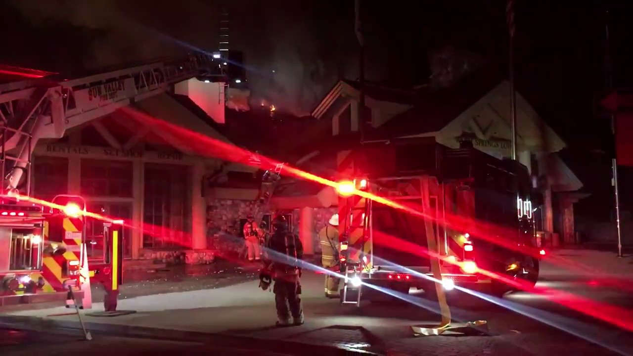 Warm Springs Lodge Fire - YouTube