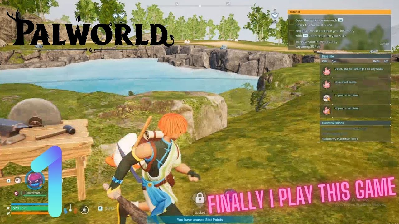 Palworld Gameplay 1 - YouTube
