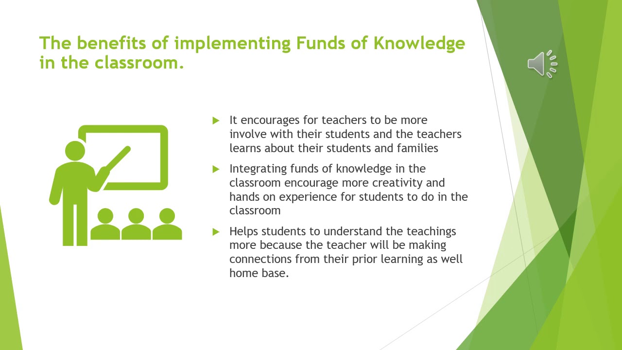 The Importance of Implementing Funds of Knowledge in Early Childhood ...