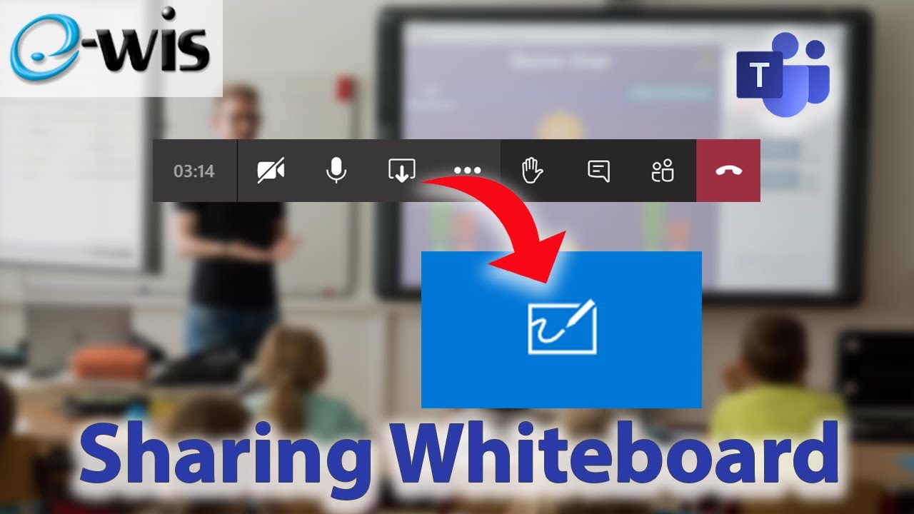 Sharing Whiteboard in Microsoft Teams සිංහලෙන් | EWIS Classroom - YouTube