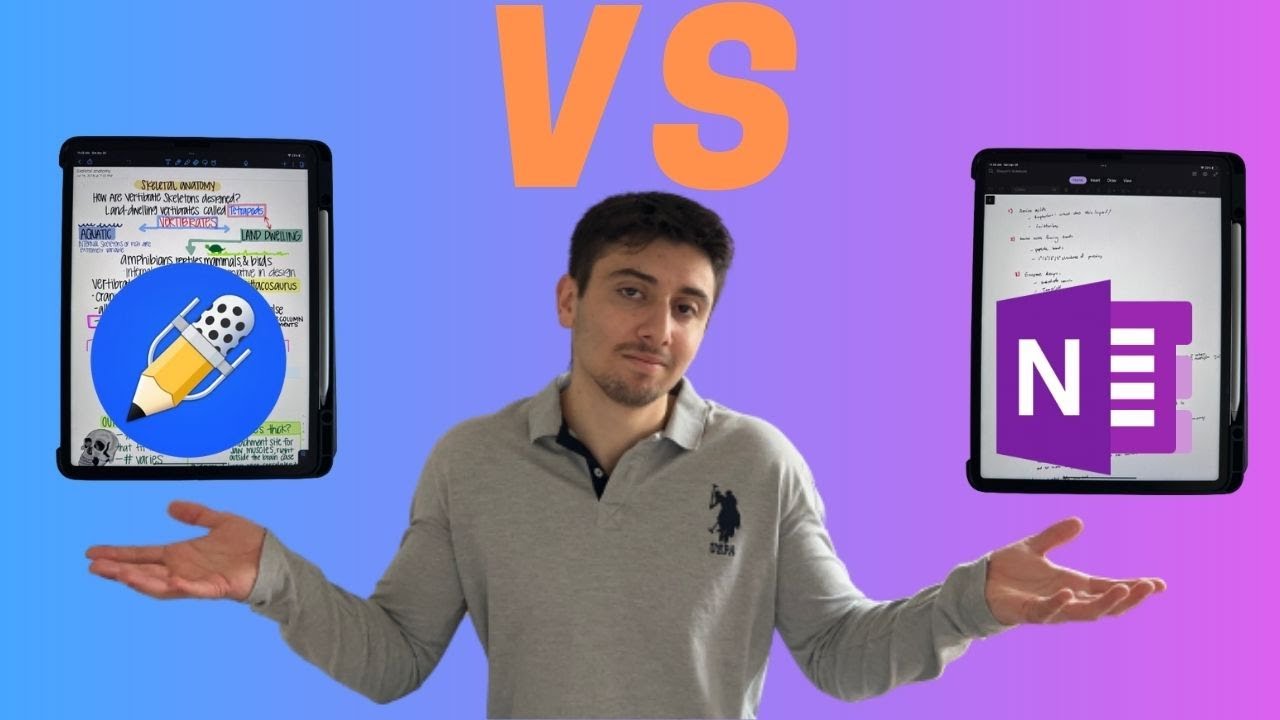 The Best Note Taking App for Students (Notability VS OneNote) - YouTube