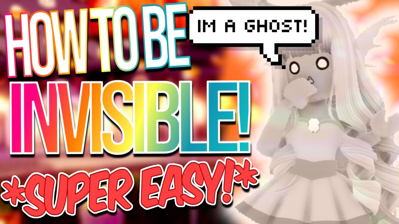 NEW WAY TO BE INVISIBLE IN ROYALE HIGH! *SUPER EASY* ROBLOX Royale High ...