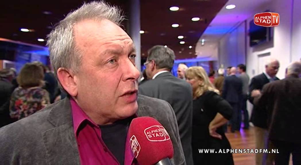 Interview René Driesen tijdens nieuwjaarsreceptie gemeente Alphen aan ...