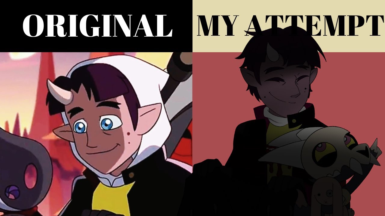 THE OWL HOUSE FANART// Drawing Steve, King, Darius, Eberwolf, Lilith ...