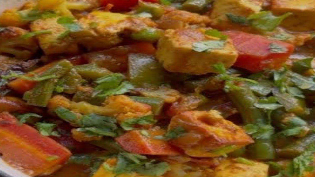 Restaurant style paneer mix veg Curry#paneer recipe#mix veg sabji# ...