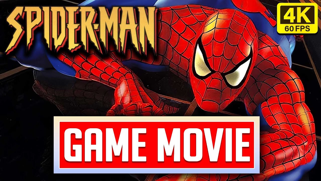 SPIDER-MAN PS1 - ALL CUTSCENES [4K 60FPS] (PC UHD) - YouTube