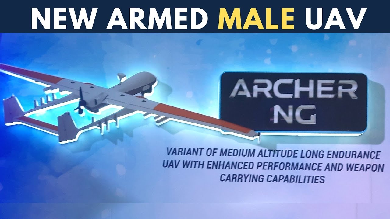 ARCHER-NG MALE Armed UAV | HLFT-42 specifications - YouTube