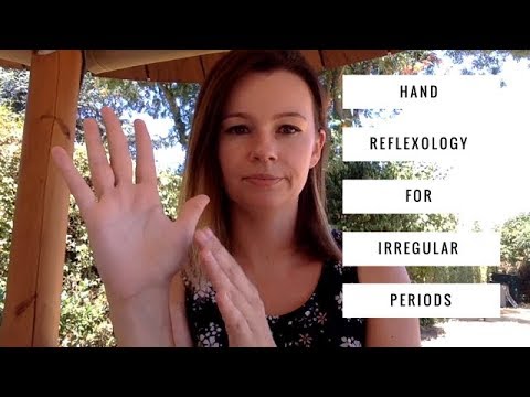 Hand Reflexology to Help Irregular Periods - YouTube