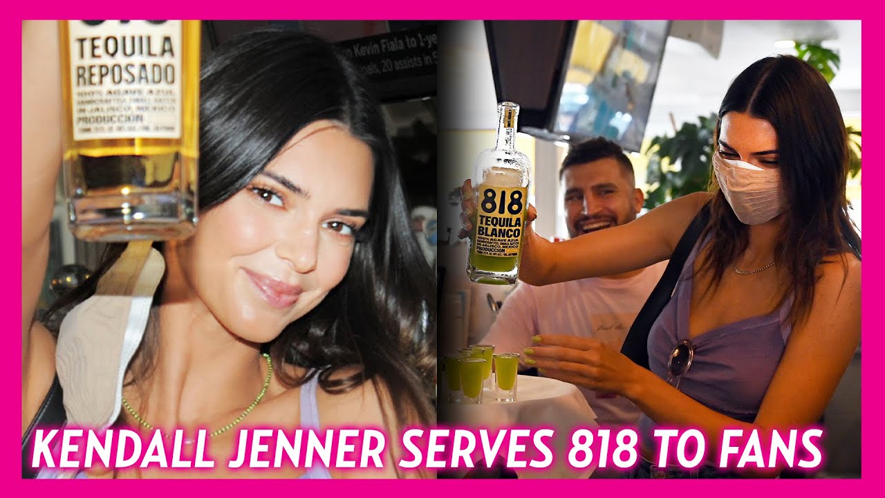 Kendall Jenner Surprises Fans At Hamptons Bar Serves Them 818 Tequila ...