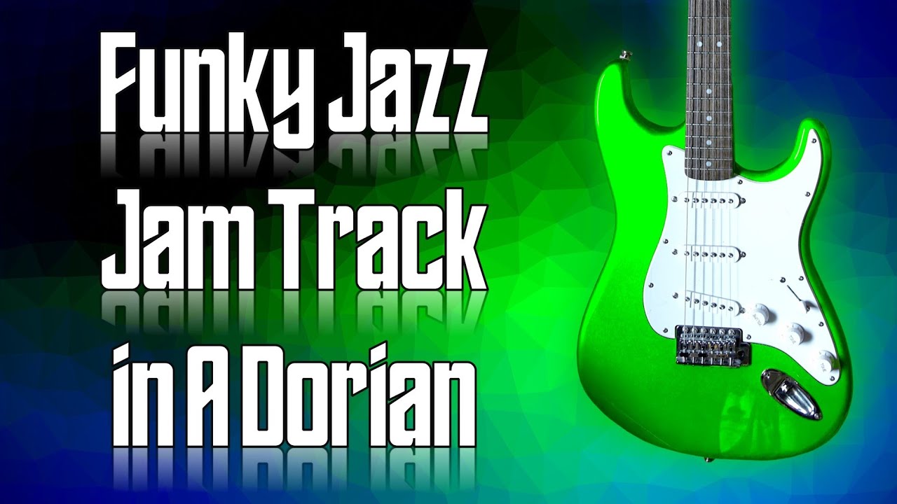 Funky Jazz Jam Track in A Dorian 🎸 Guitar Backing Track - YouTube
