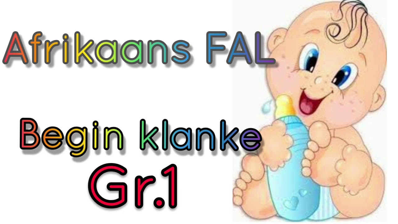 Afrikaans Gr.1| Begin klanke Part 1 - YouTube