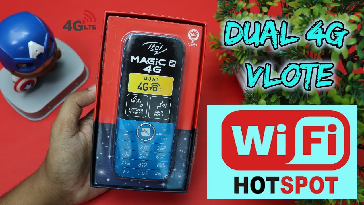 Itel Magic2 4G Feature Phone | Dual 4G Volte with WiFi Hot-Spot | HINDI - YouTube