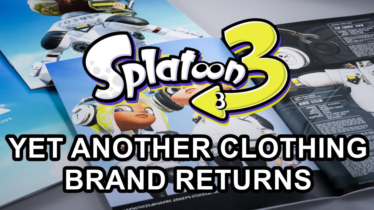 Yet Another Clothing Brand Returns In Splatoon 3 - YouTube