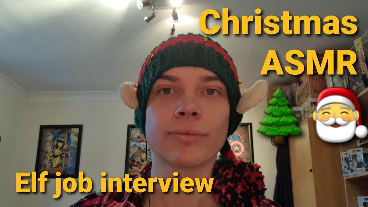 ASMR, elf job interview role play! (Christmas asmr) - YouTube