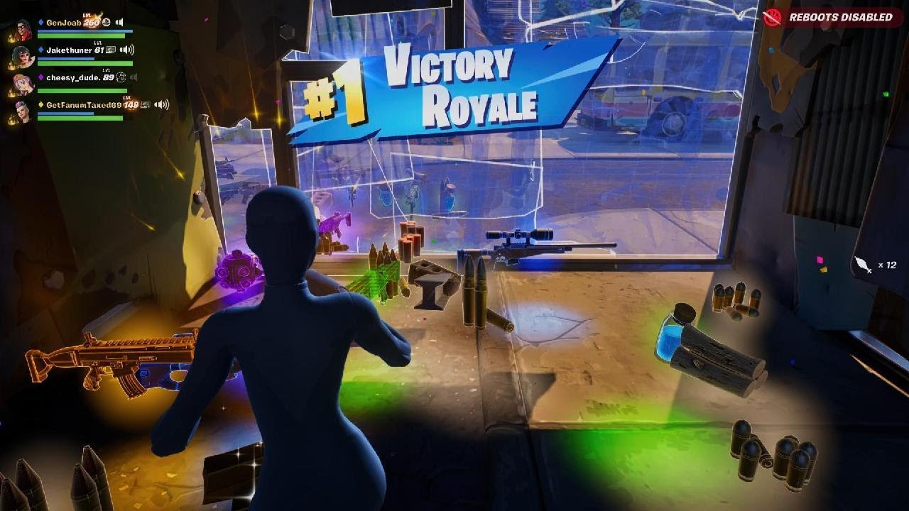 Fortnite reload squad victory Royale! - YouTube