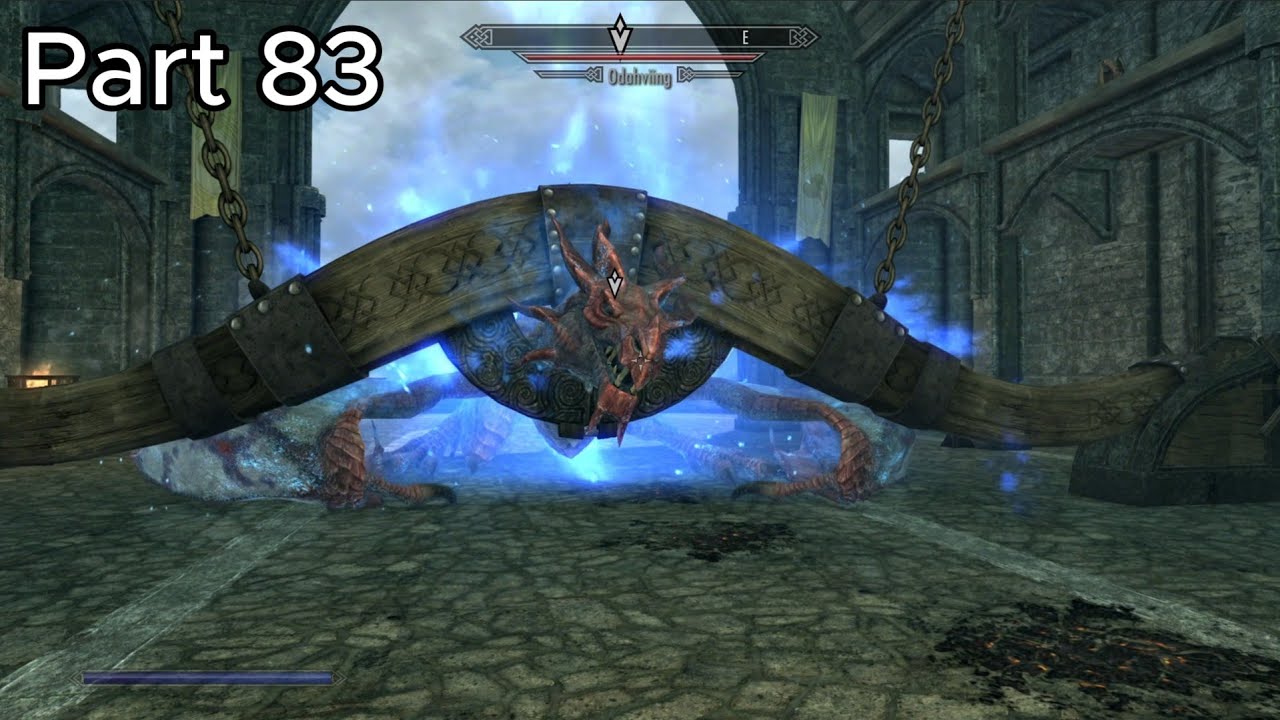 Skyrim Gameplay Part 83 Trapping A Dragon - YouTube