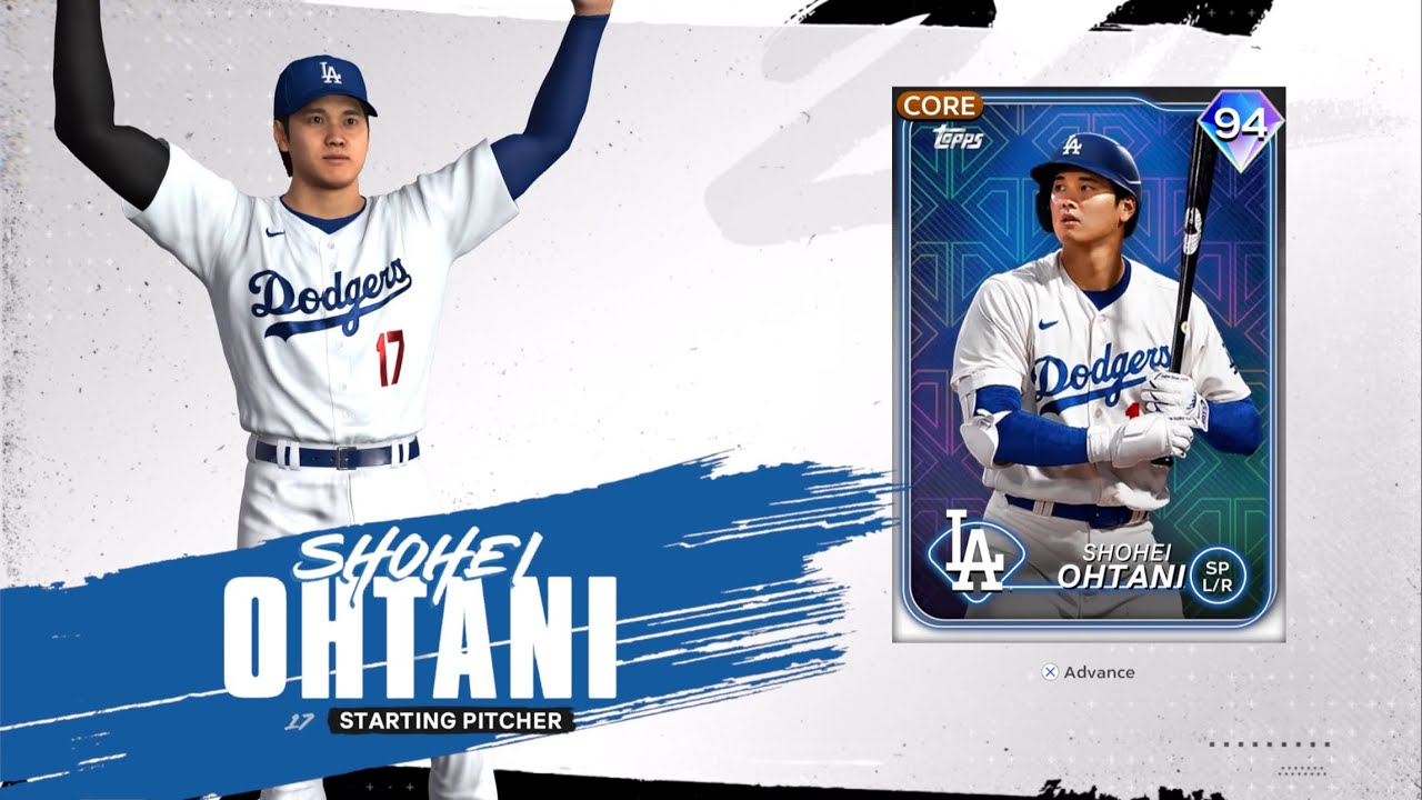 Pulled Shohei Ohtani from the Starter Kit!! MLB The Show 24 - YouTube