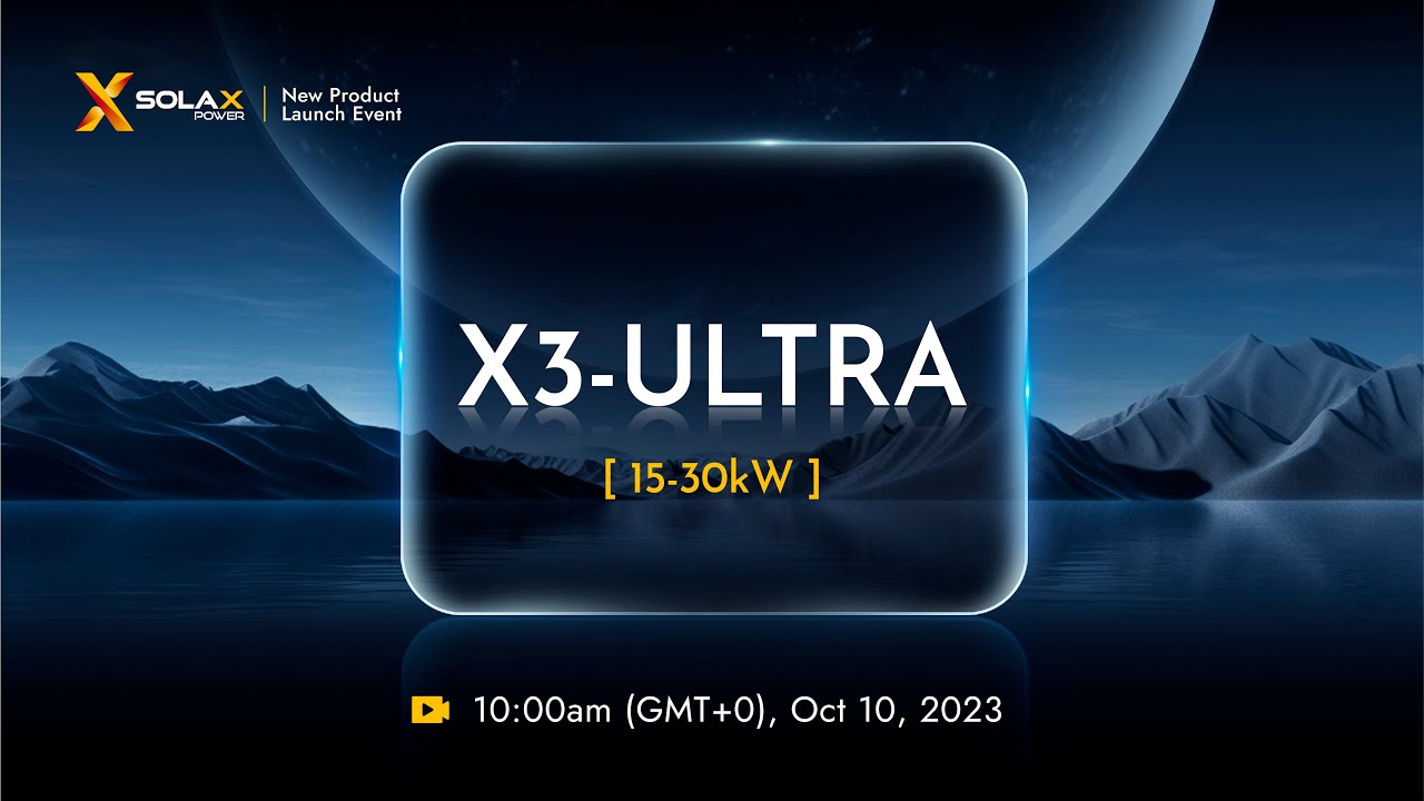 X3-ULTRA New Product Launch Event - YouTube