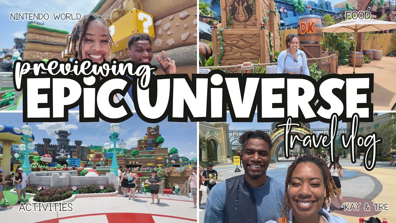 INSIDE Universal's Epic Universe Theme Park! 🚀 First Look & Exclusive ...