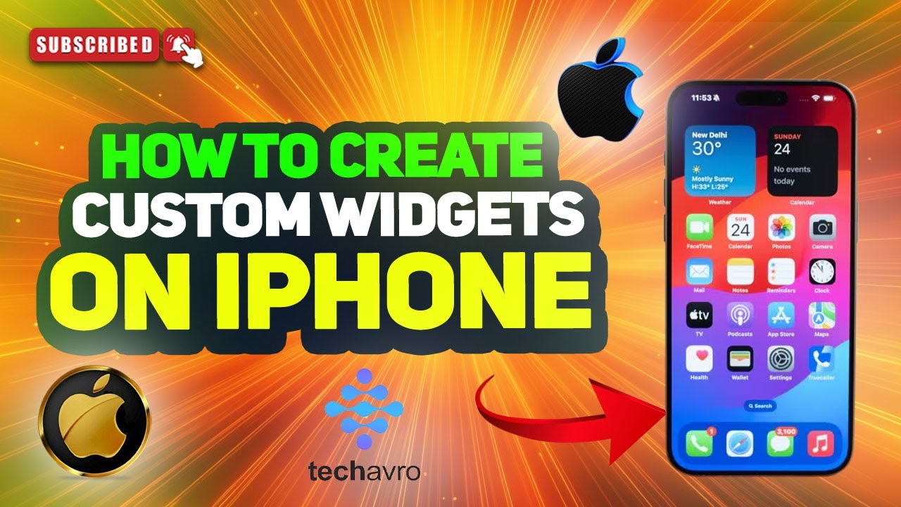 How to create custom widgets on iPhone 2025 - YouTube