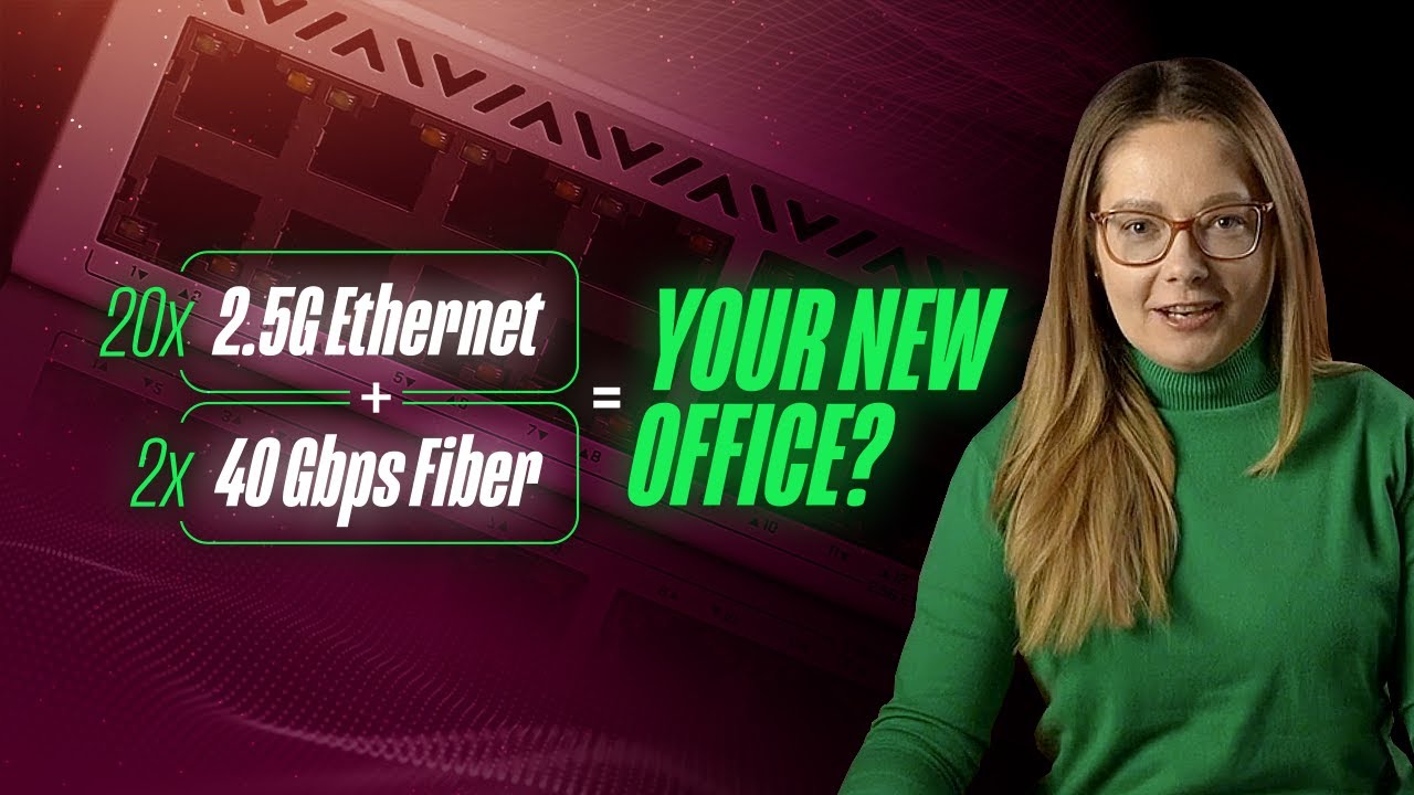 CRS326-4C+20G+2Q+RM: THE 2.5 Gigabit Ethernet switch! - YouTube