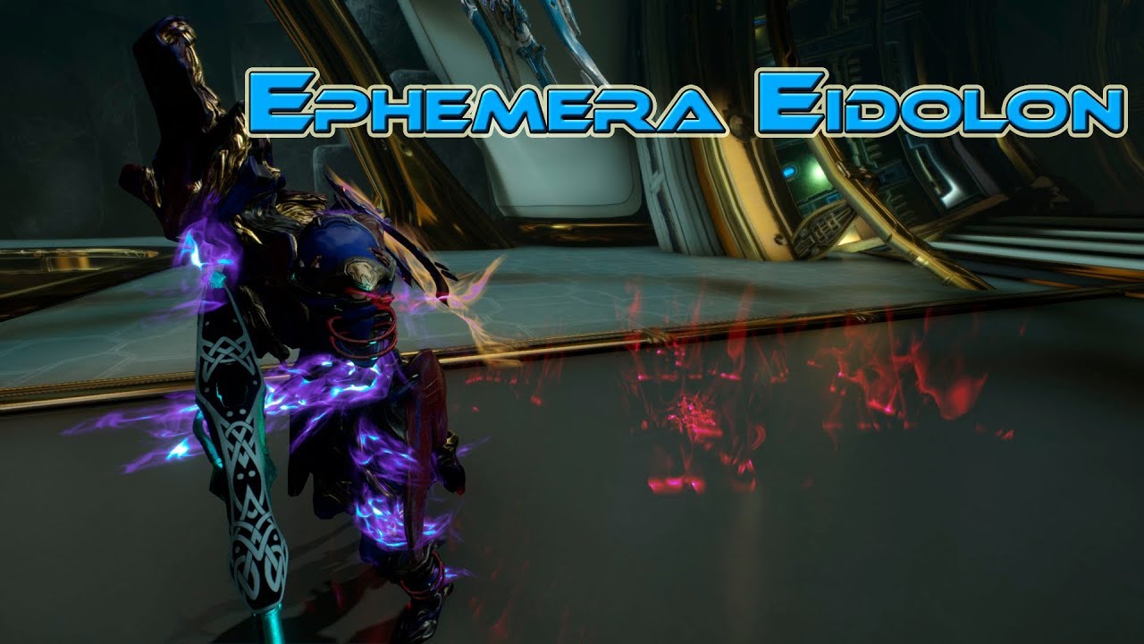 Warframe: Ephemera Eidolon (O Efimero de Eidolon) - YouTube