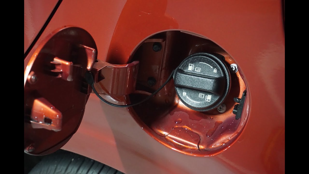 셀토스 순정 주유캡 (31010 M6000 / 캡 어셈블리-연료 필러) 작동영상 - YouTube