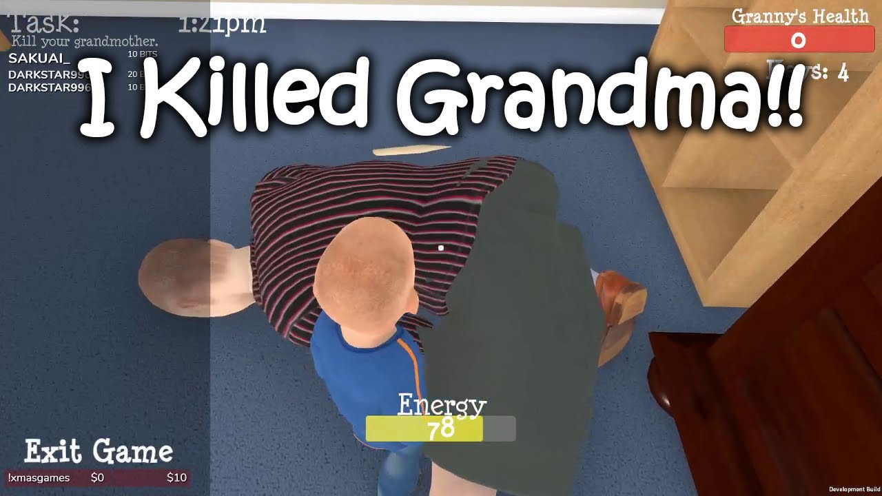[Granny Simulator] How to Beat Grandma in the First Level - YouTube