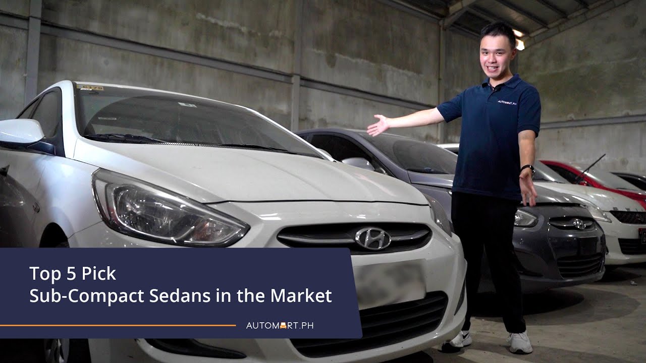 Top 5 Pick Sub-Compact Sedans in the Market - YouTube