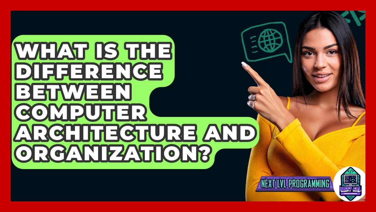 What Is The Difference Between Computer Architecture And Organization ...