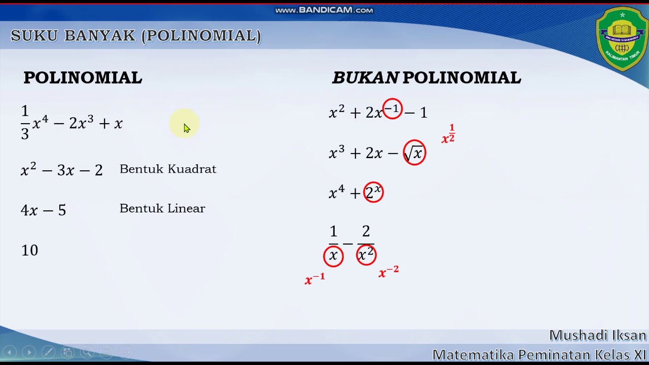 Polinomial 01 - YouTube