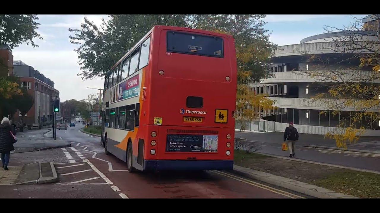 Here is the stagecoach bus 18387 on the number 1 in Camberley Monday 30 ...