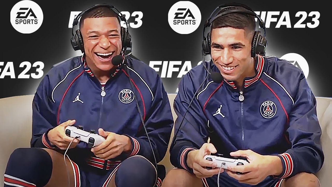 Pro Footballers Playing FIFA 23! - YouTube