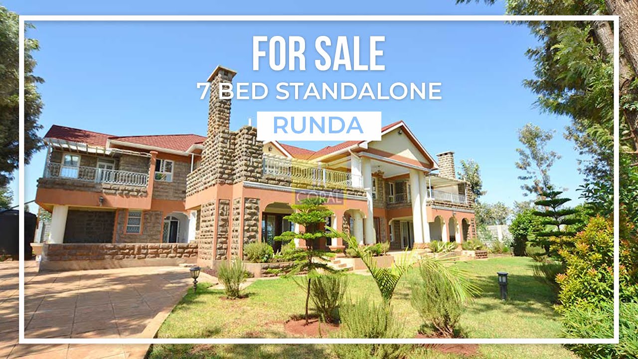 7 Bedroom Standalone Home For Sale In Runda - YouTube
