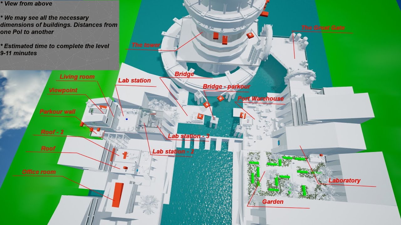 Cyberpunk Stealth Prototype (Blockout / Level Design) - YouTube