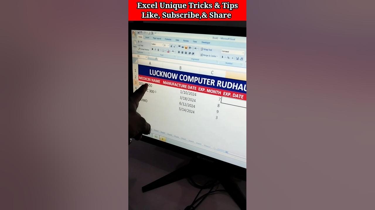 Excel unique tricks &Tips #computertricks #shortvideo #newshorts #computertricks #exceltricks ...