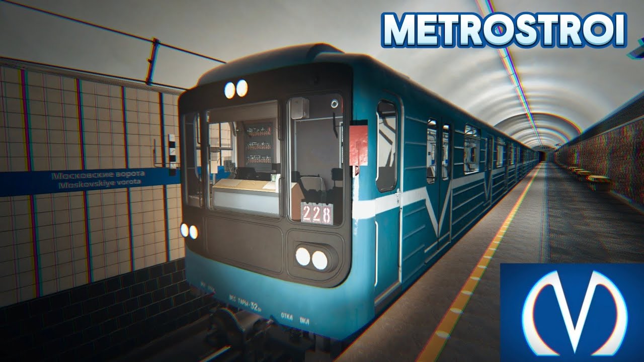 Metro Saint-Peterburg [Line 2] Metrostroi - YouTube