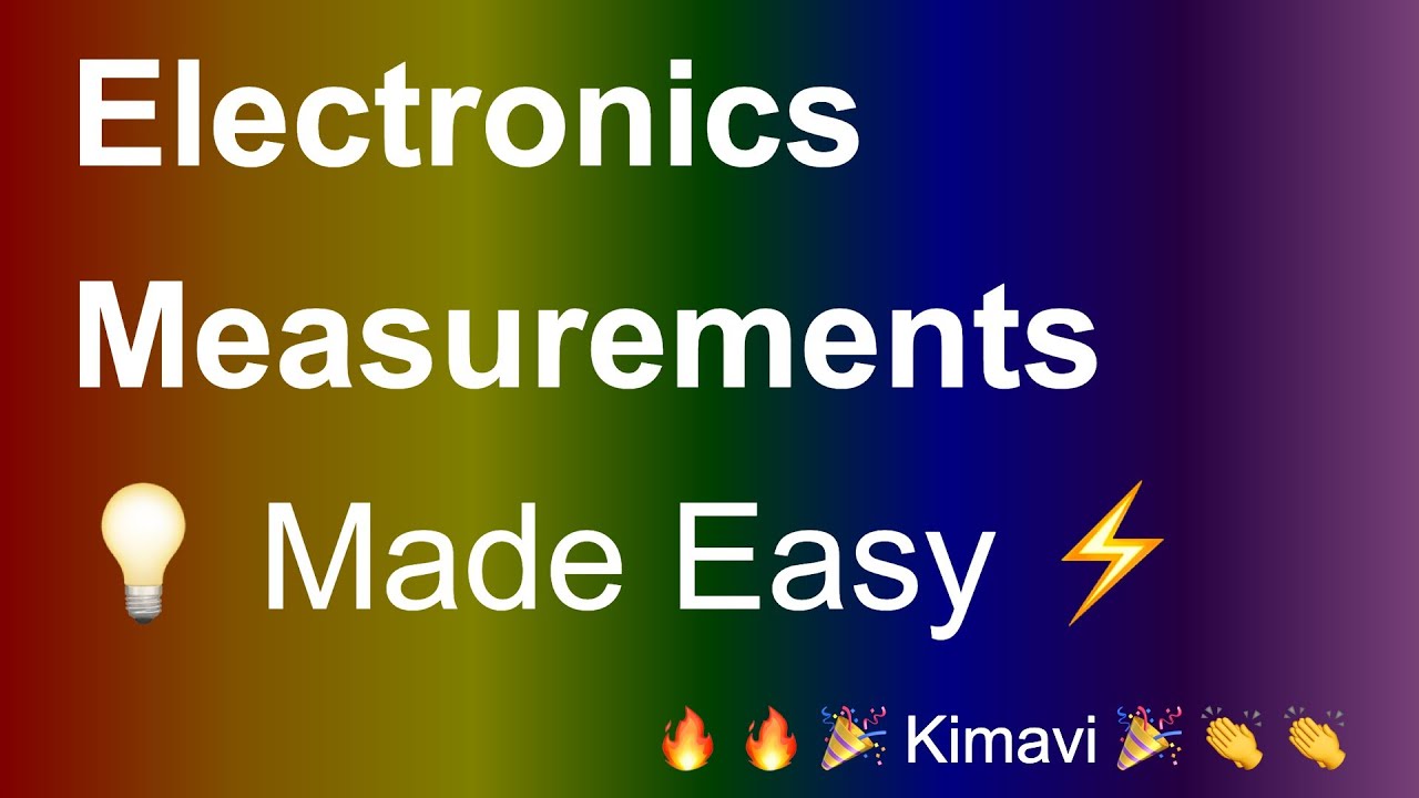 💡📊 How to Measure Electronics? Oscilloscopes, Multimeters & Signal ...