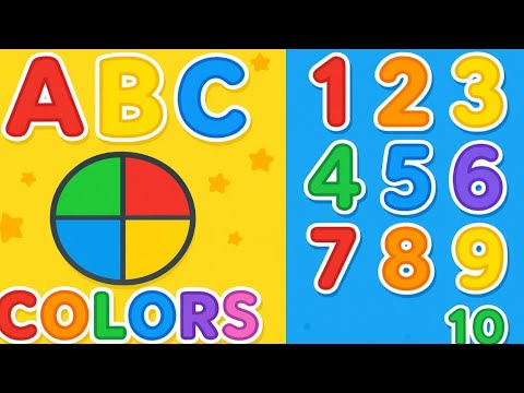 ABC, Colors & 1 to 10 Counting Song | Fun Learning for Kids @KidsToon ...