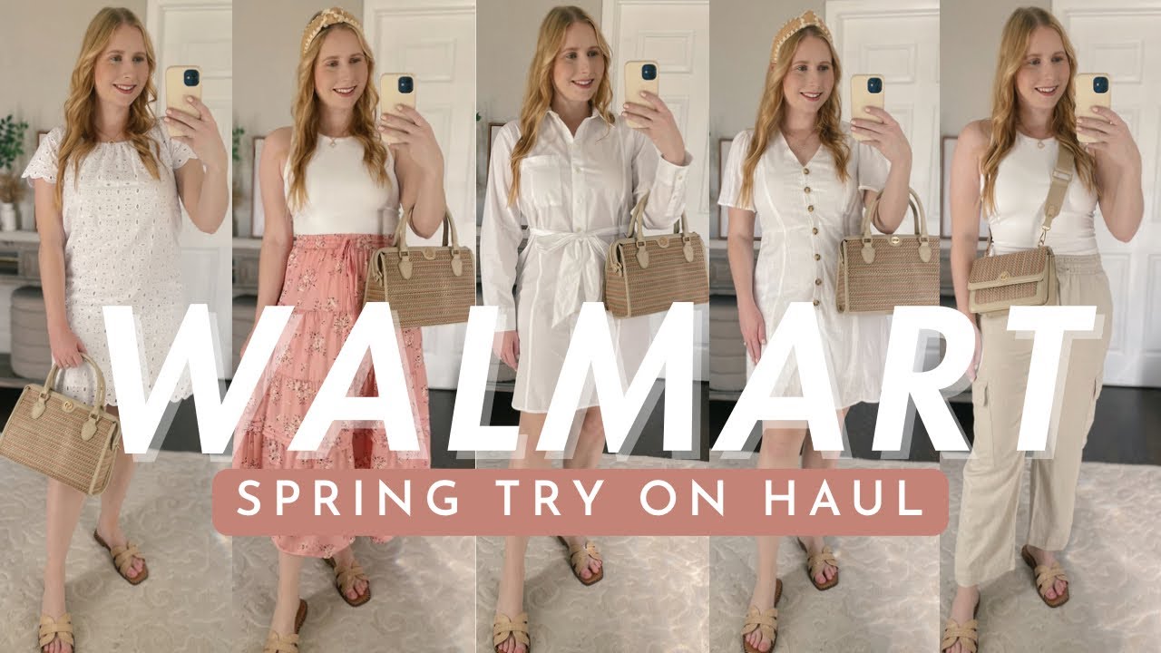 WALMART SPRING TRY ON HAUL 2024 + Walmart New Arrivals Haul # ...