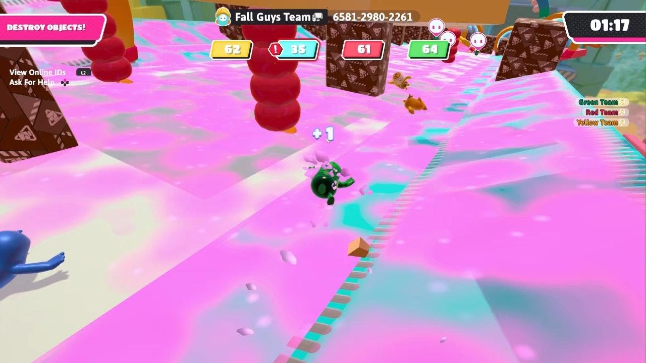 Fall Guys Season 4 Fame Pass 13 Scrapyard Stumble Win #4 - YouTube